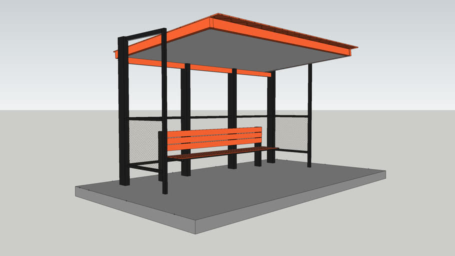 Bus Shelter | 3D Warehouse