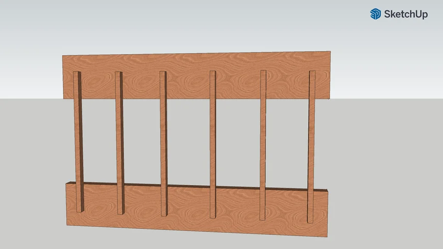 Interior Railing | 3D Warehouse
