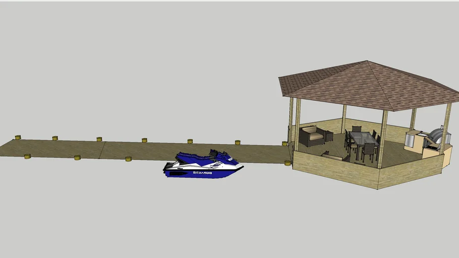 Boat Dock | 3D Warehouse