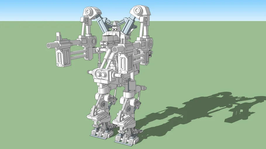 Mech-Prototype (No Texture) | 3D Warehouse