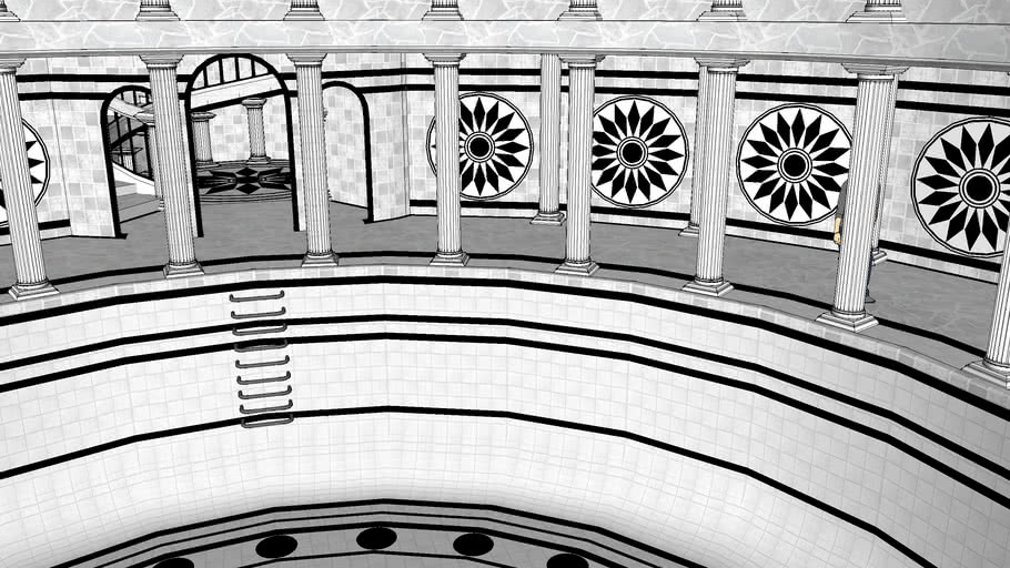 ANCIENT ROMAN BATH INTERIOR ONLY | 3D Warehouse