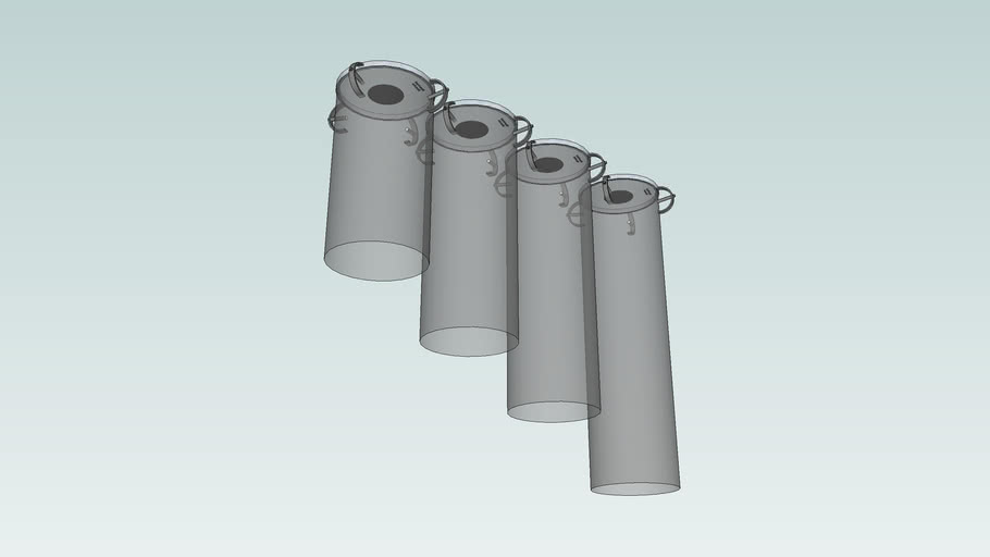 Set of Acrylic Octobans | 3D Warehouse