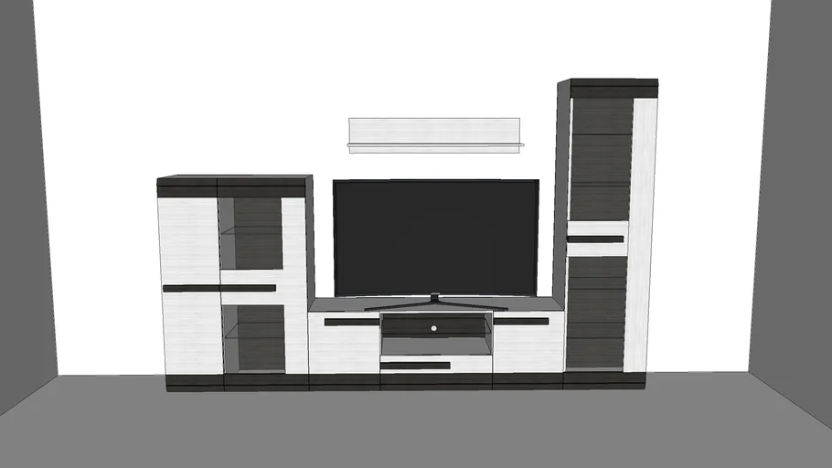 Living room TV stand | 3D Warehouse