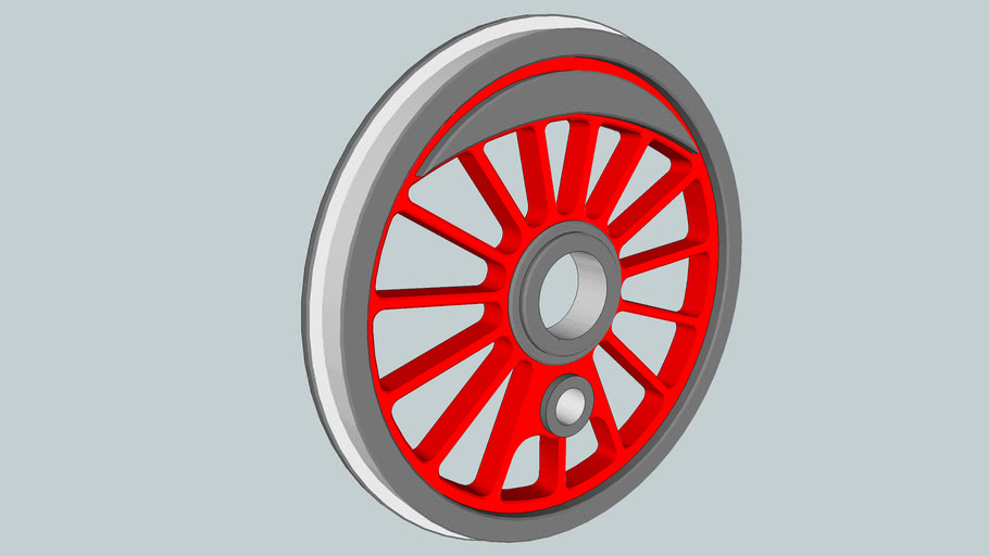 Train wheel | 3D Warehouse