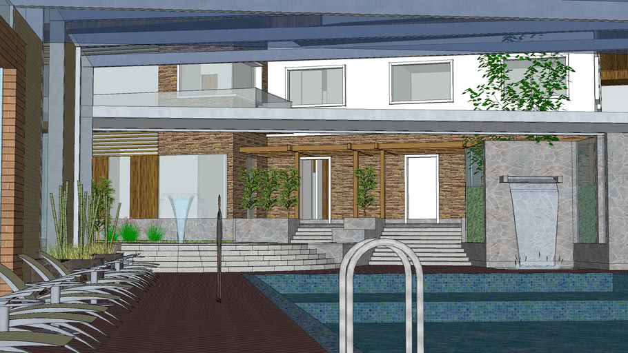 Swimming pool indoor | 3D Warehouse