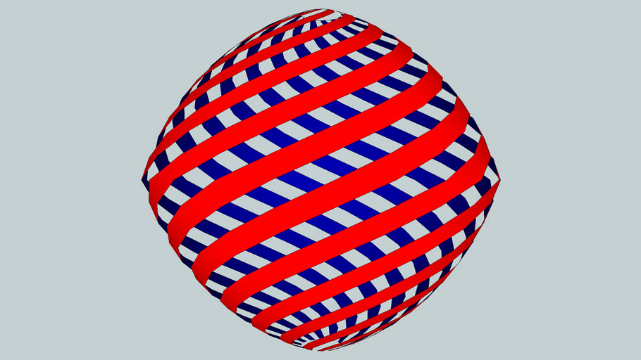 12 banded ovoid | 3D Warehouse