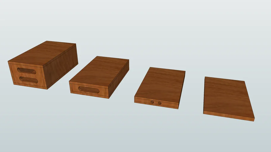Set of Matthews Apple Boxes | 3D Warehouse