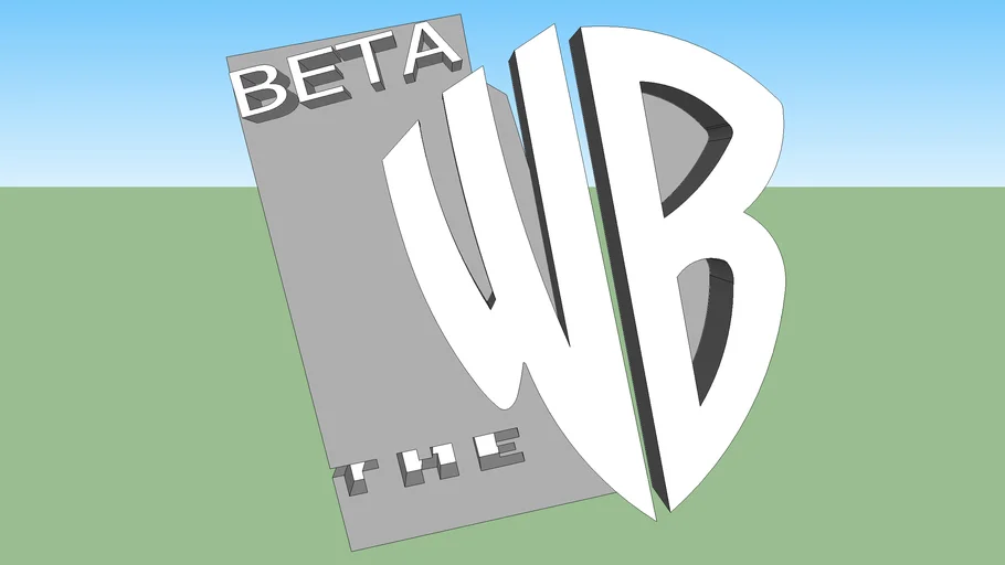 The WB Beta logo | 3D Warehouse