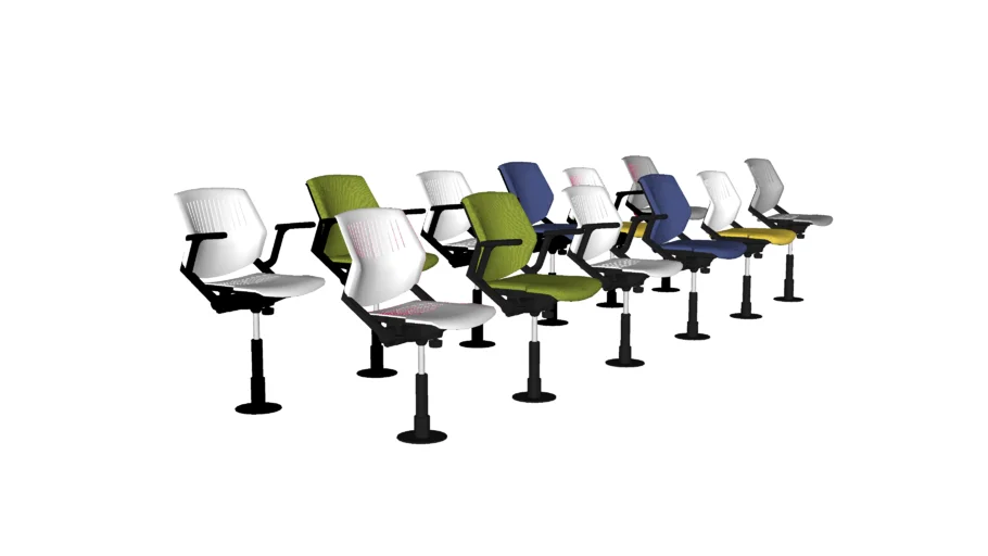 KART JURY BASE CHAIR - by coalesse | 3D Warehouse