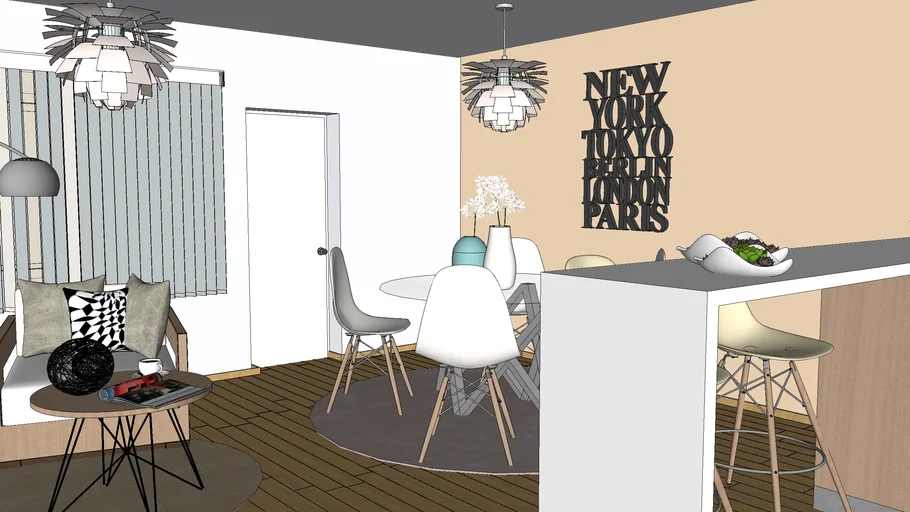 Departamento 1 | 3D Warehouse