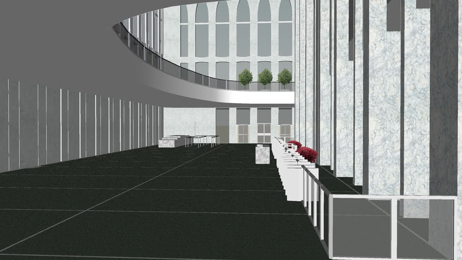 1 WORLD TRADE CENTER LOBBY | 3D Warehouse