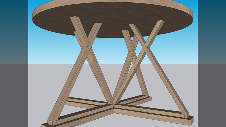 Round table | 3D Warehouse