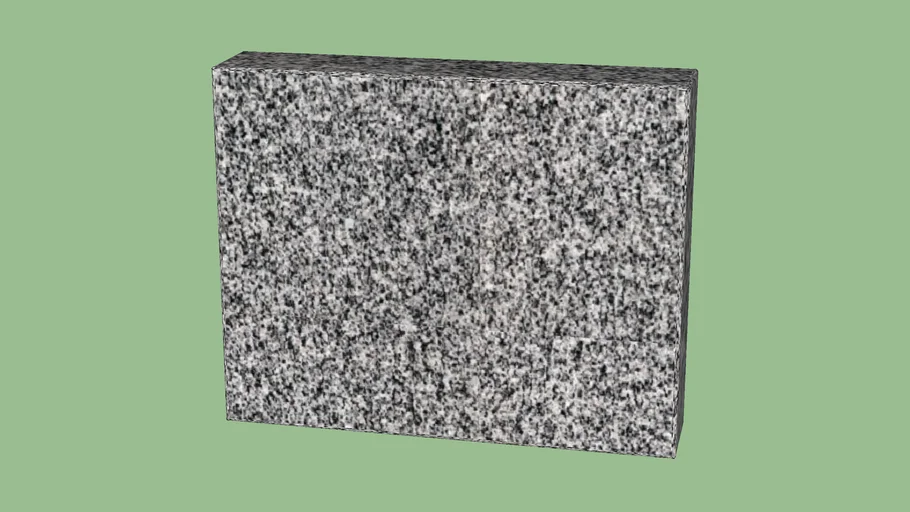 Granitblock | 3D Warehouse