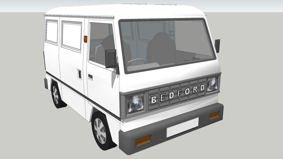 Bedford Rascal Van | 3D Warehouse