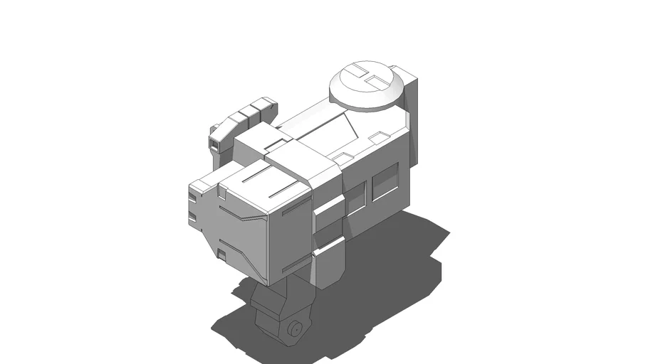 Armored Core Weapon-----MAGORAGA Back Unit R] | 3D Warehouse