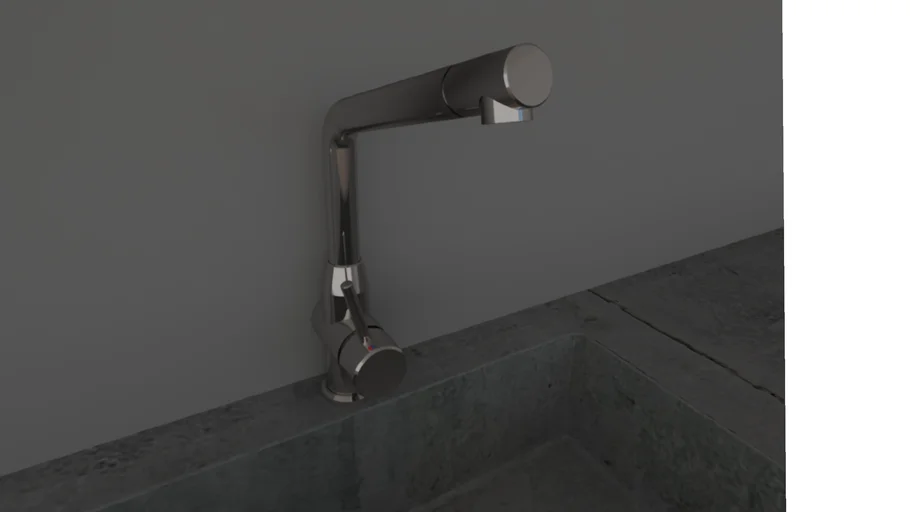 Kitchen faucet ST1 | 3D Warehouse