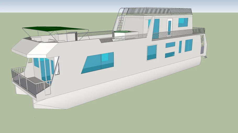 houseboat | 3D Warehouse