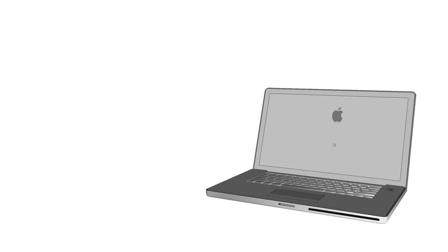 MacBook Pro 17'(Mid 2008) | 3D Warehouse