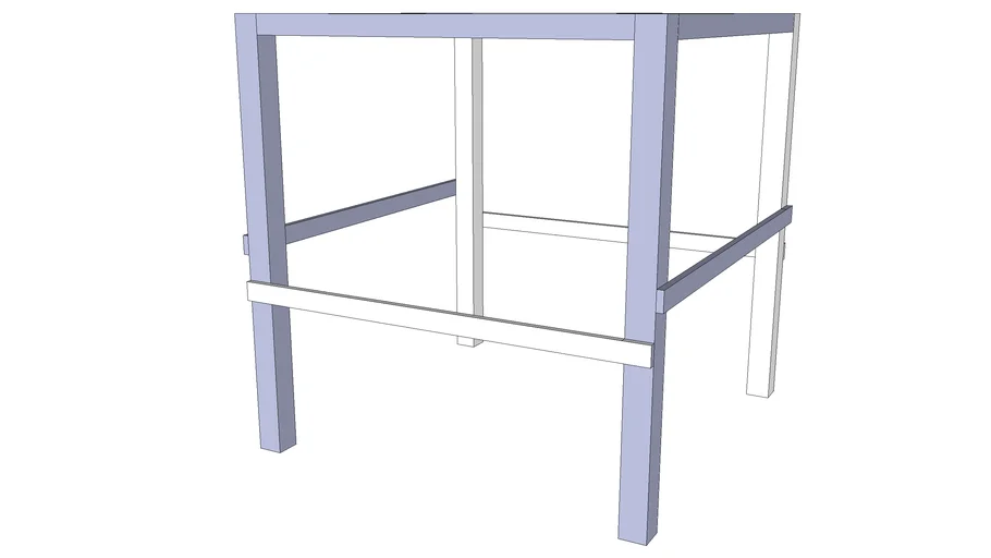 cage outer frame final | 3D Warehouse