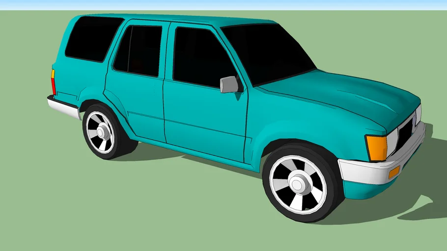 1993 Toyota 4Runner Surf Hilux | 3D Warehouse