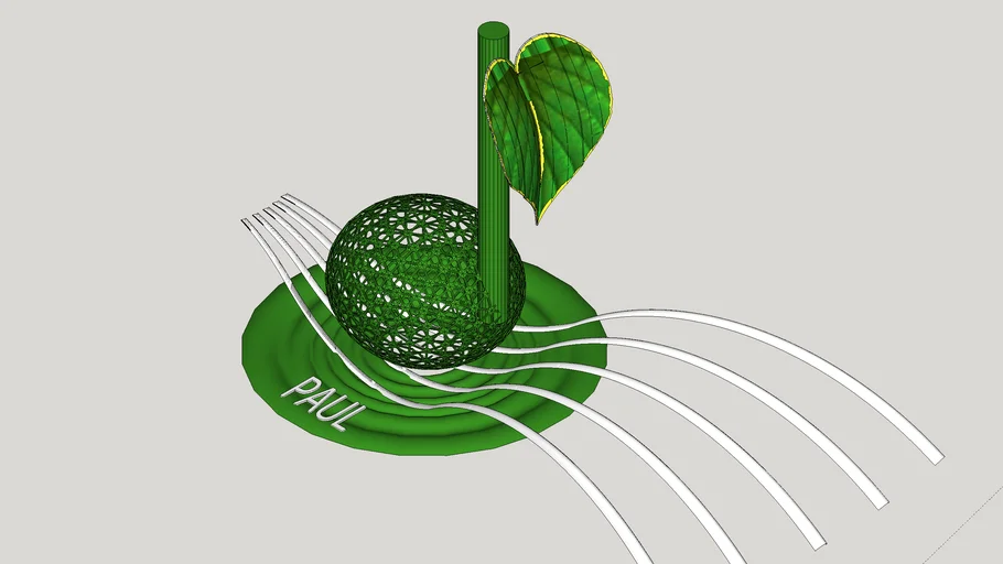 NOTE,DROP,RIPPLE - 音符寫意 | 3D Warehouse