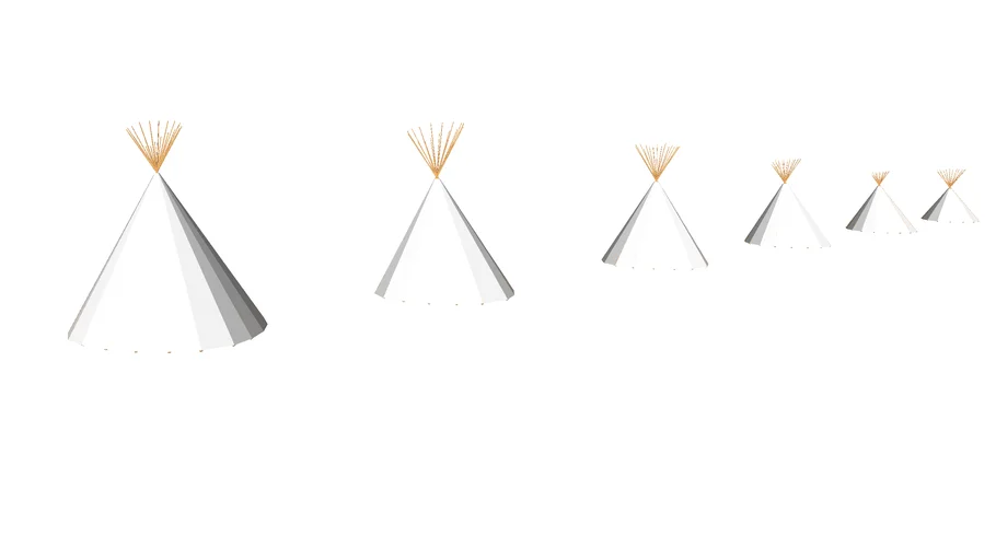 Earthwork Tipis | 3D Warehouse