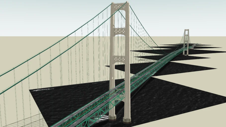 Mackinac Bridge | 3D Warehouse