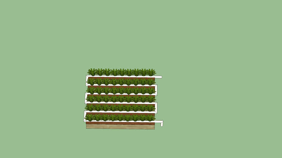Aquaponics Module-Lettuce | 3D Warehouse