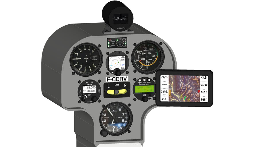 Cockpit Planeur LS8-LS10 | 3D Warehouse