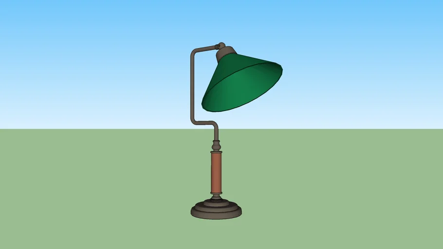 Traditional Desk Lamp | 3D Warehouse
