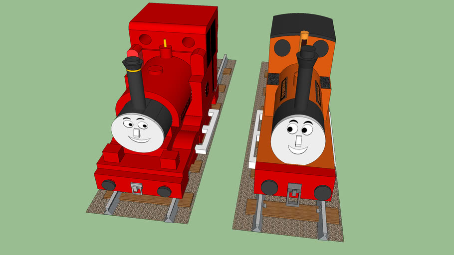 Rheneas and Skarloey | 3D Warehouse