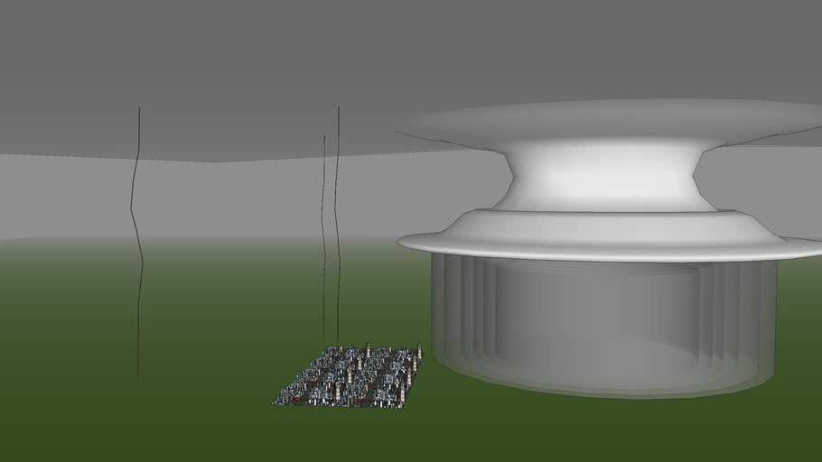 Supercell thunder storm. | 3D Warehouse