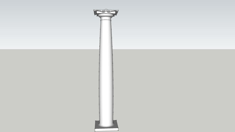 Variation of an Ionic Column | 3D Warehouse
