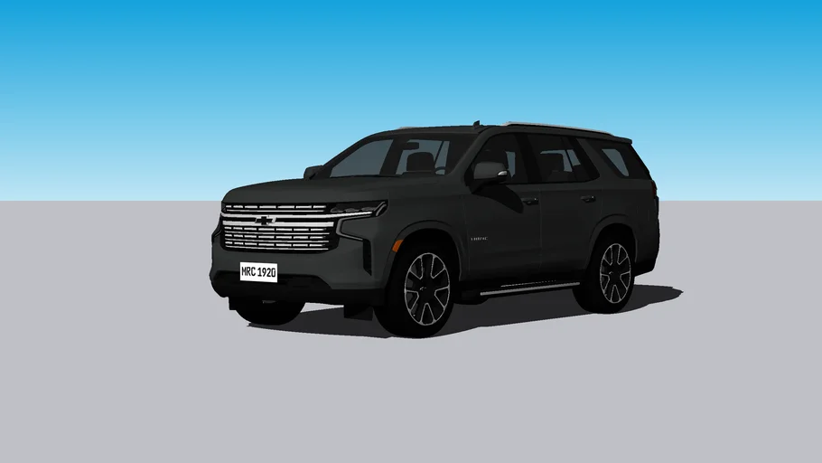 2021 Chevrolet Tahoe RST | 3D Warehouse