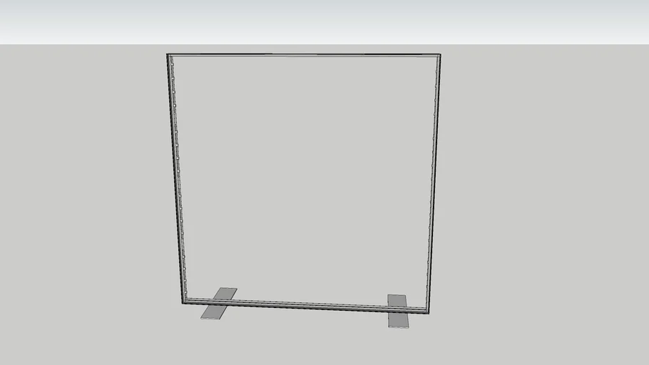 2mtr light box | 3D Warehouse