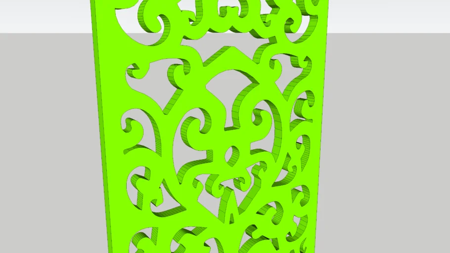 cnc panel | 3D Warehouse