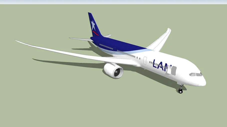 LAN Airlines Boeing 787-800 (Dynamic*) | 3D Warehouse
