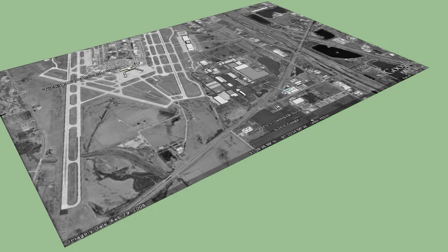 Wichita Mid Cont + Cessna Aircraft Co. | 3D Warehouse