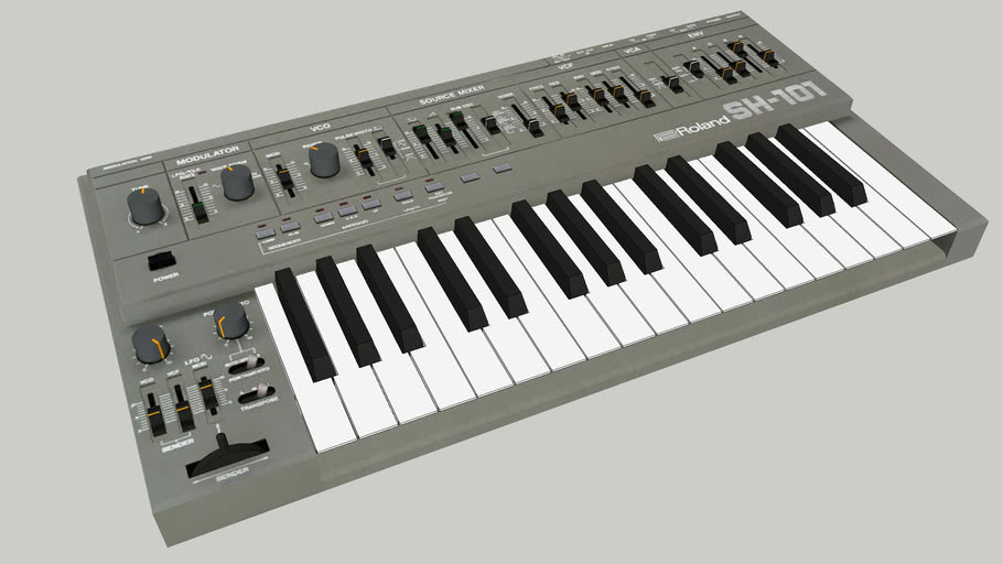 Roland SH-101 | 3D Warehouse