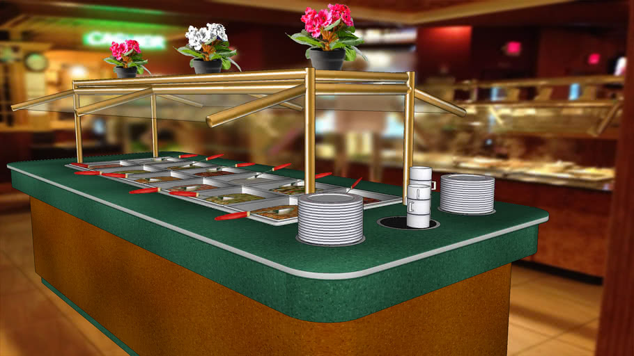 Chinese Buffet Bar | 3D Warehouse