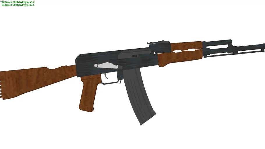 AK47 full parts | 3D Warehouse