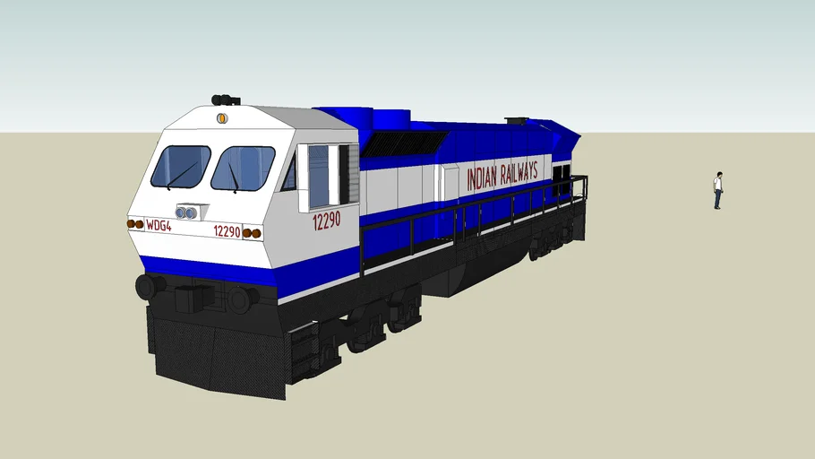 WDG4 desiel loco | 3D Warehouse