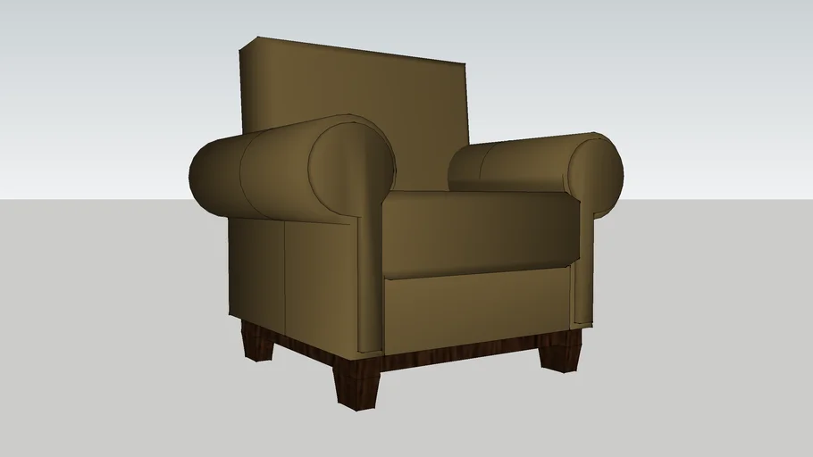 Basic arm chair | 3D Warehouse