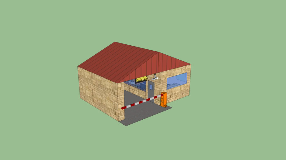 Security Booth | 3D Warehouse