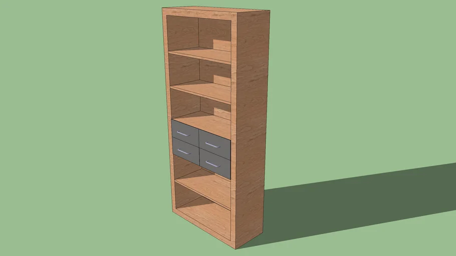 'Look' drawer shelf | 3D Warehouse
