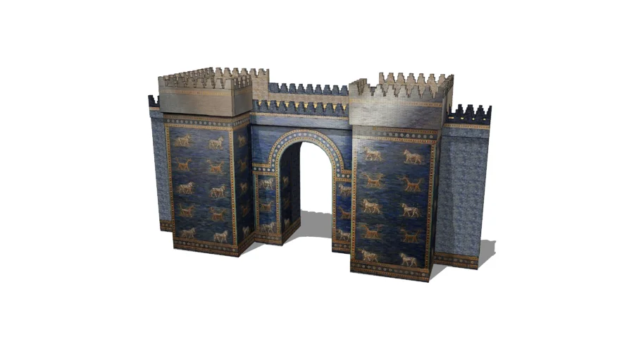 Ishtar Gate Model