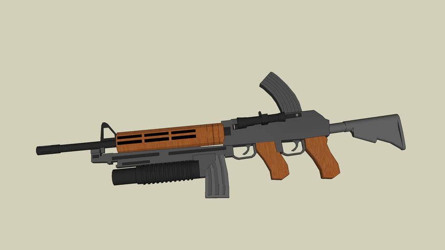 m16-ak47 or the AK16 | 3D Warehouse