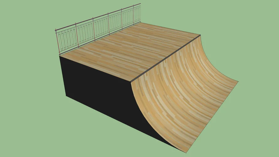 Quarter pipe | 3D Warehouse