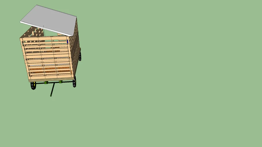 Hay rack house | 3D Warehouse