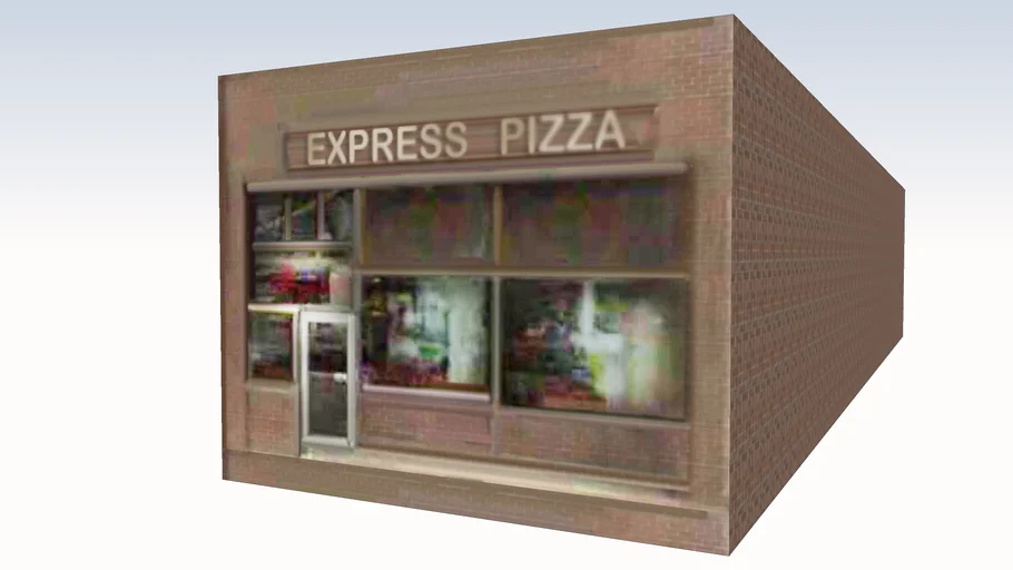 Express Pizza Shop | 3D Warehouse